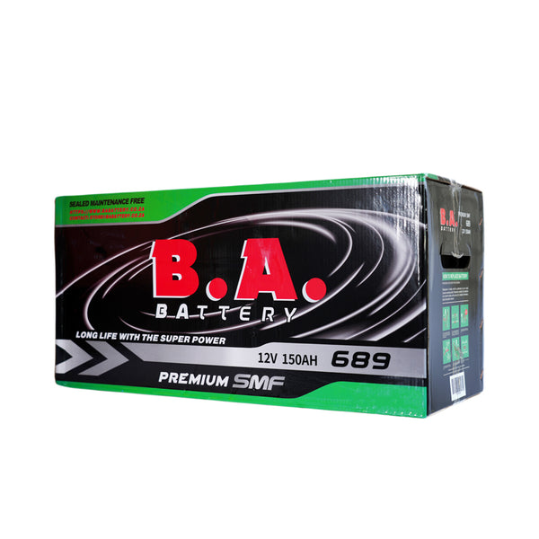 BA 689 – 12V Battery - 150 AH - 24 Months Warranty – BA Battery & Tyre